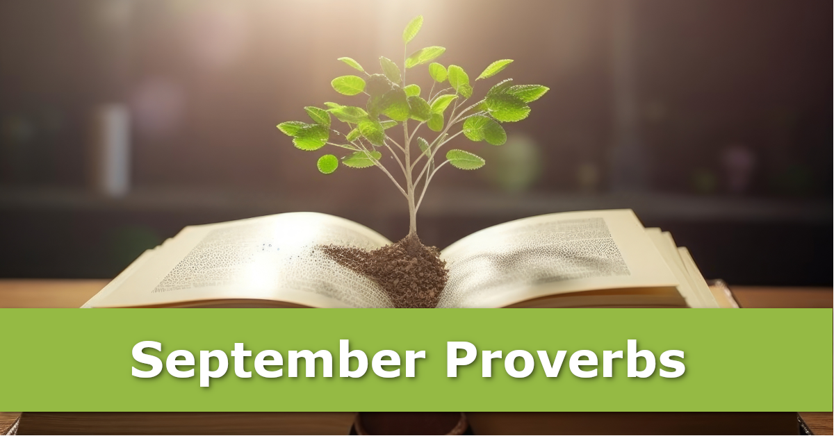 September Proverbs - Mission of Grace